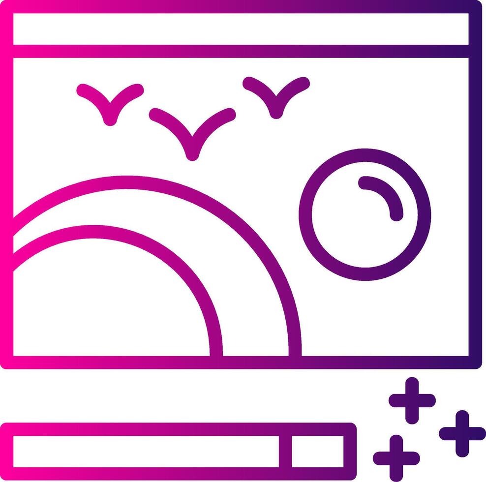 Photo Editing Line Gradient Icon 52551810 Vector Art at Vecteezy