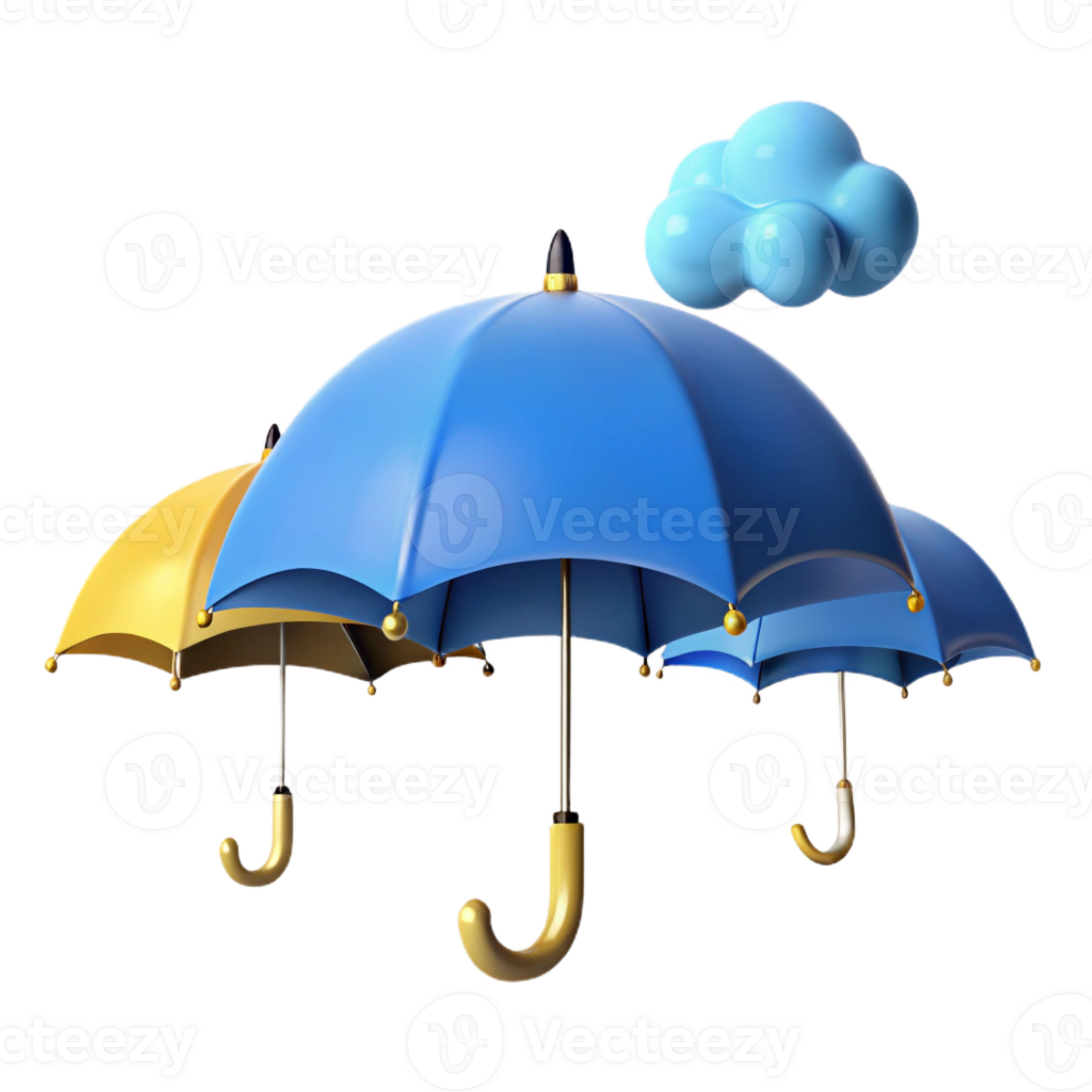 Multiple Umbrellas Protecting Against Rain 52558361 PNG Multiple Umbrellas Protecting Against Rain 52558361 PNG