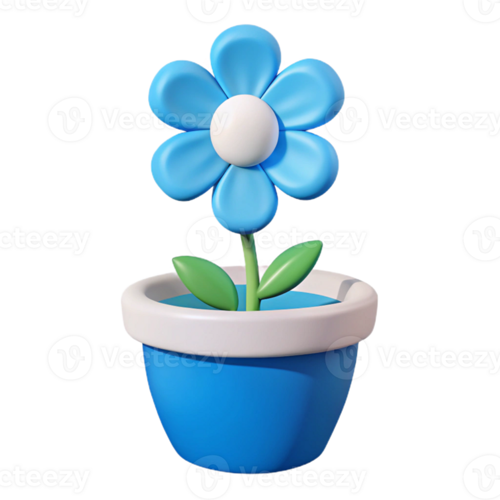Blue Cartoon Flower PNGs for Free Download Blue Cartoon Flower PNGs for Free Download
