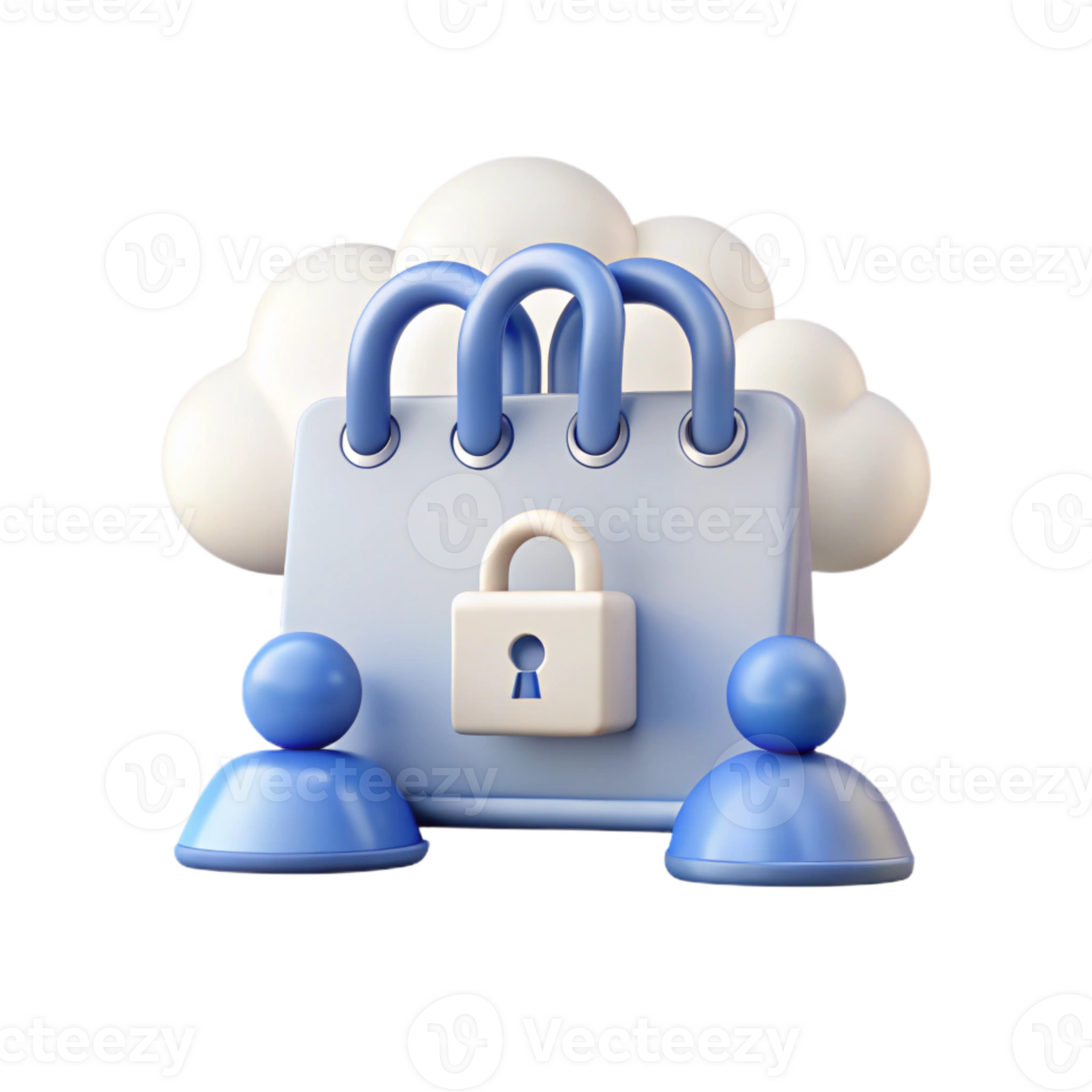 Cloud Security Secure Your Data With Encryption 52561065 Png