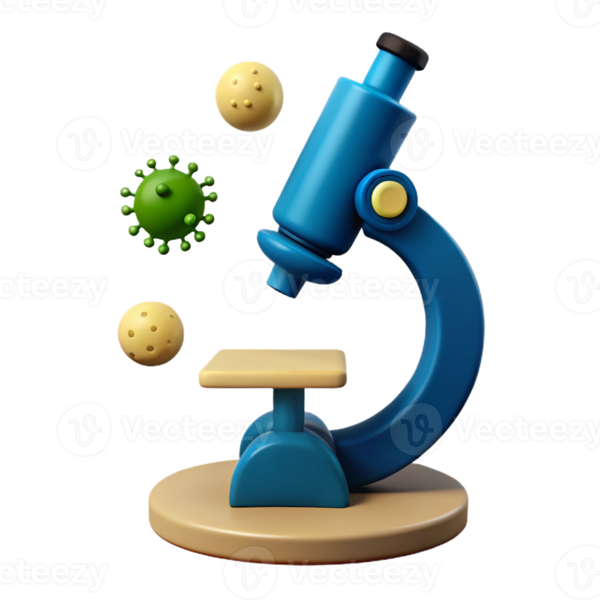 Microscope Viewing Tiny Objects 52561702 PNG