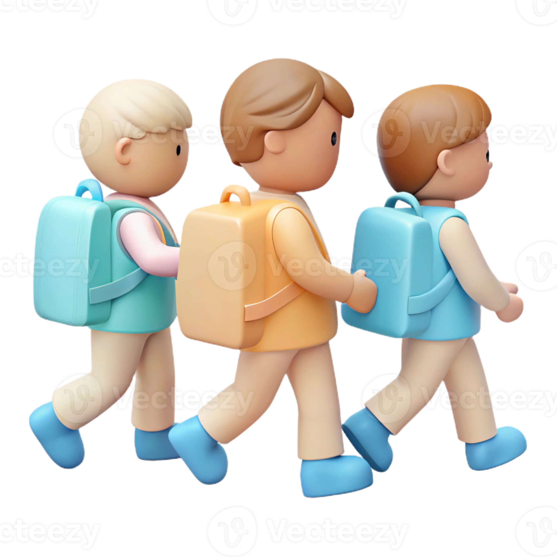 Three Students Walking to School with Backpacks 52570134 PNG Three Students Walking to School with Backpacks 52570134 PNG