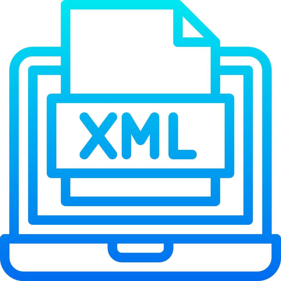 Xml file icon 52591271 Vector Art at Vecteezy