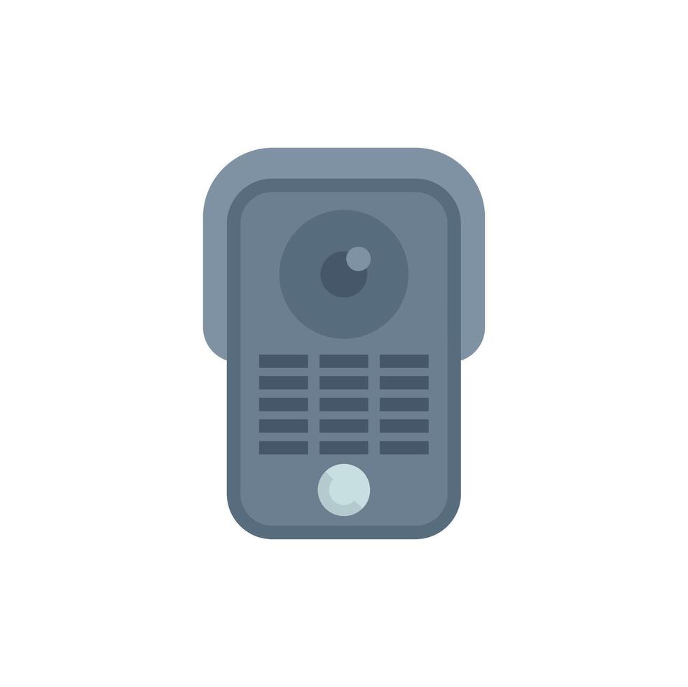 Modern Wireless Intercom System Displaying Security Camera Footage