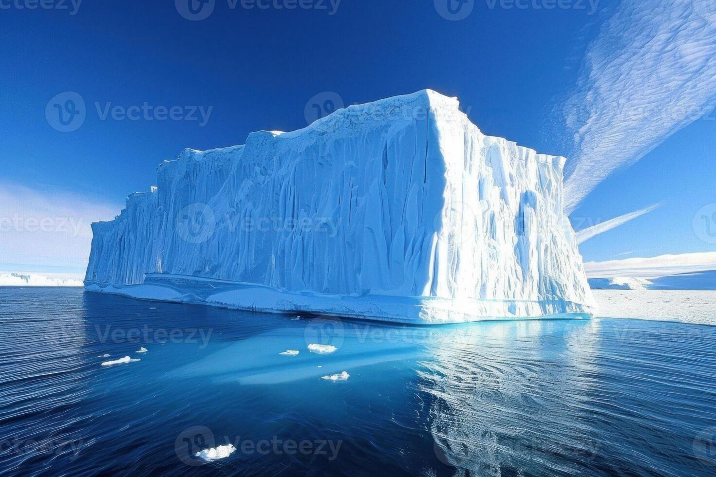 Giant tabular iceberg floating on blue arctic ocean water 52600459 ... Giant tabular iceberg floating on blue arctic ocean water 52600459 ...
