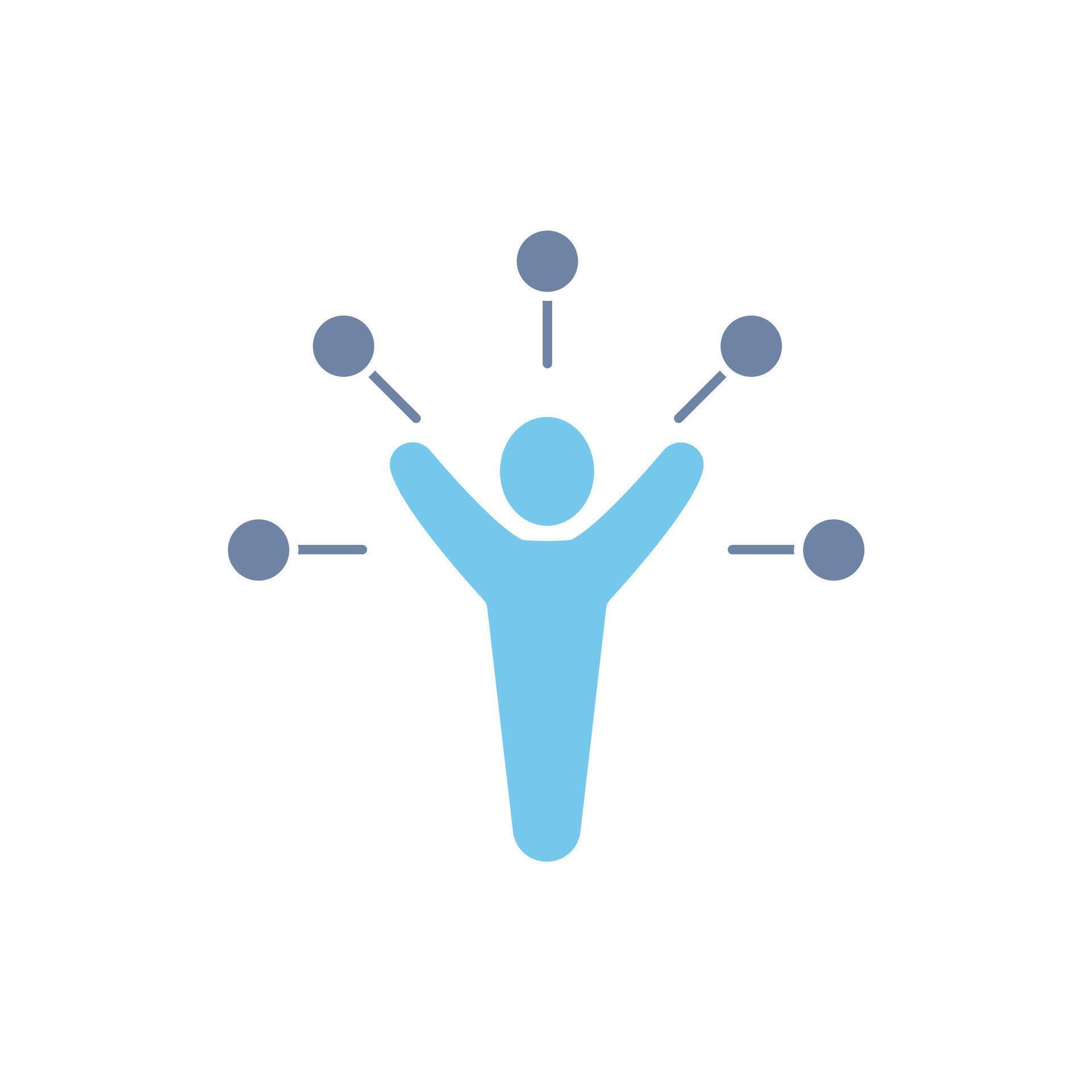 multitasking concept line icon. Simple element illustration ...