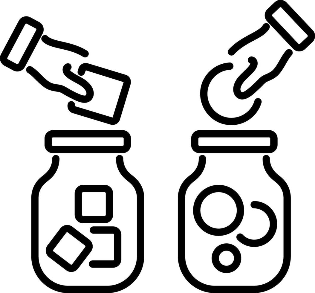 Sorting icon in linear style 52603942 Vector Art at Vecteezy