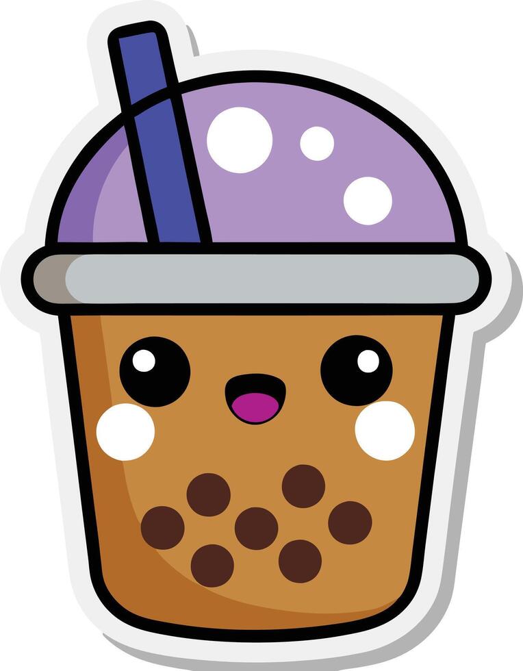 Boba coffee tea Clipart Bubble Tea 52604433 Vector Art at Vecteezy