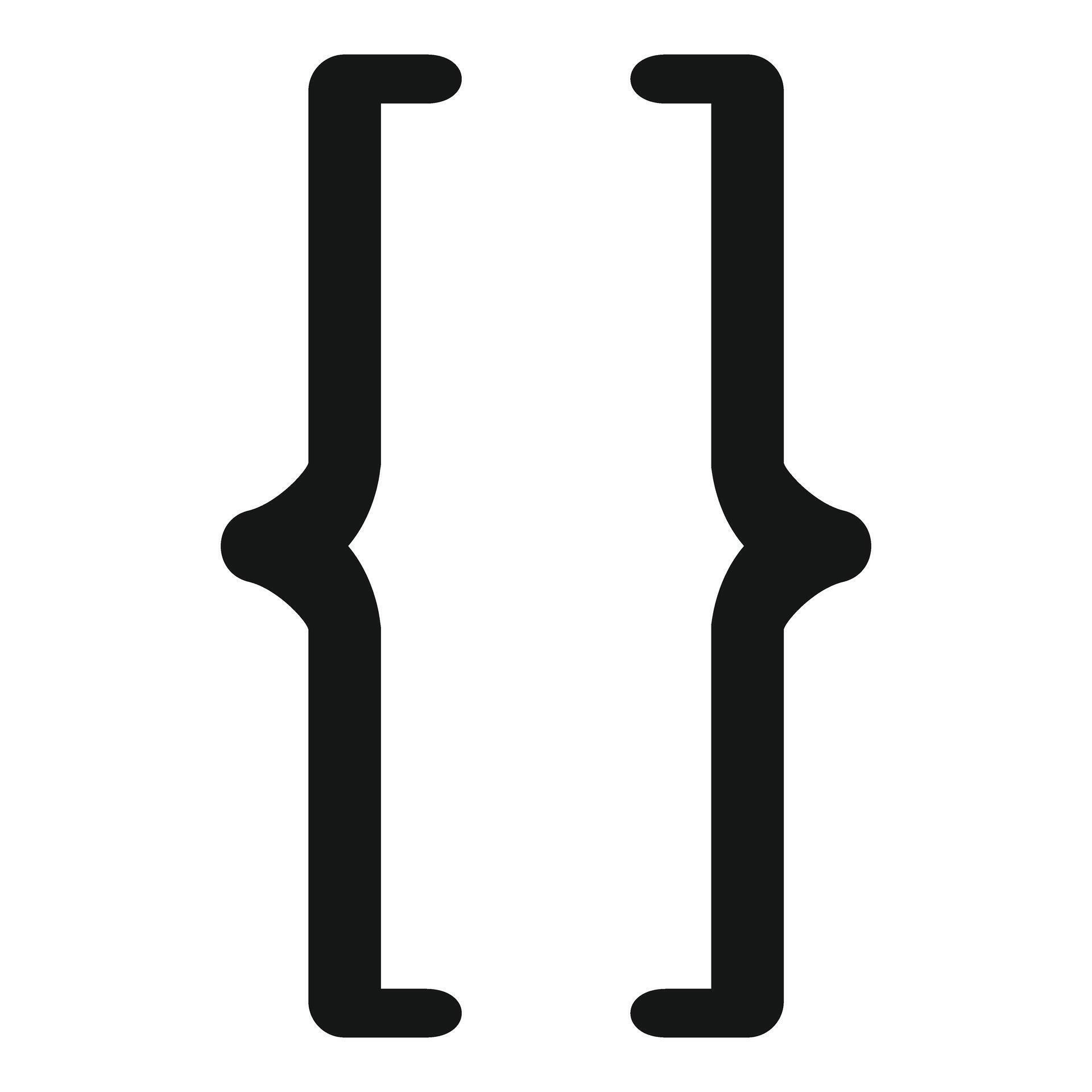 Curly brackets representing coding and programming languages 52620111 Vector Art at Vecteezy