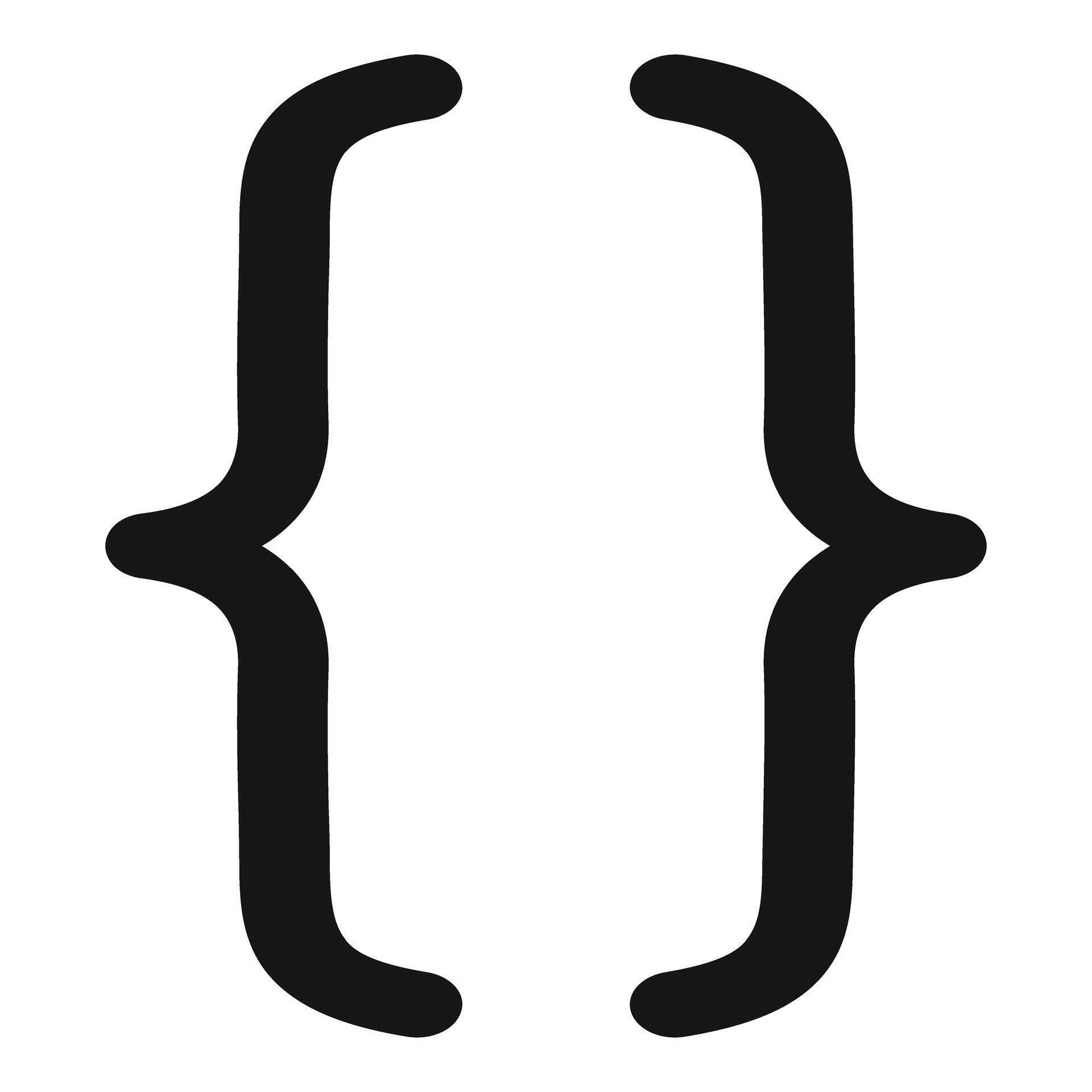 Curly brackets representing programming and coding 52620139 Vector Art ... Curly brackets representing programming and coding 52620139 Vector Art ...