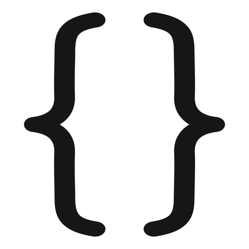 Curly brackets representing programming and coding 52620139 Vector Art ... Curly brackets representing programming and coding 52620139 Vector Art ...
