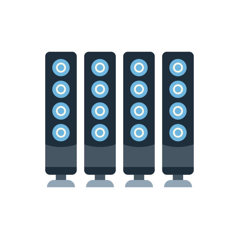 Data Center Server Rack Icon Showing Cloud Computing Storage 52624980