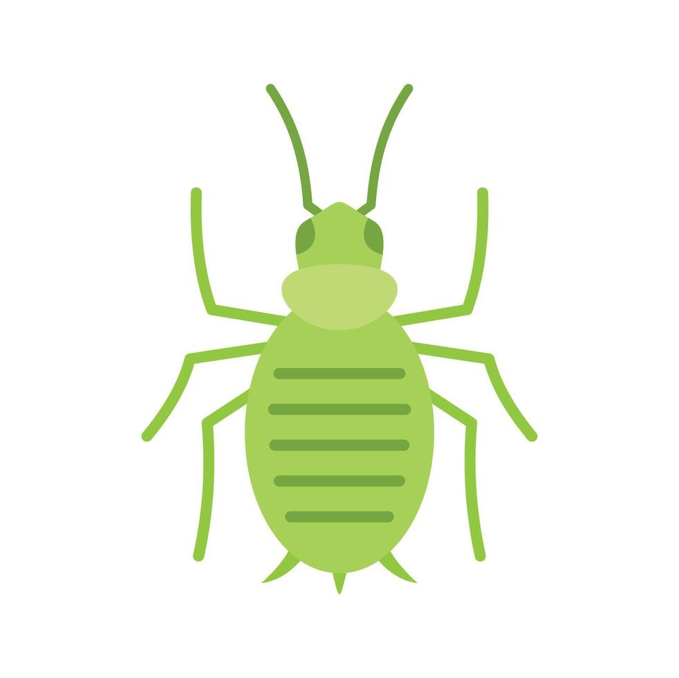 verde áfido insecto parásito gateando en planta vástago ilustración ... verde áfido insecto parásito gateando en planta vástago ilustración ...