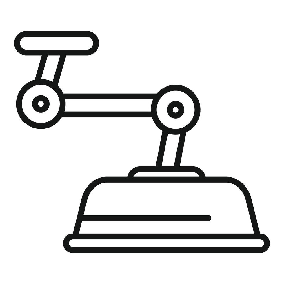 Robotic arm picking up object in industrial automation process 52629744 Vector Art at Vecteezy