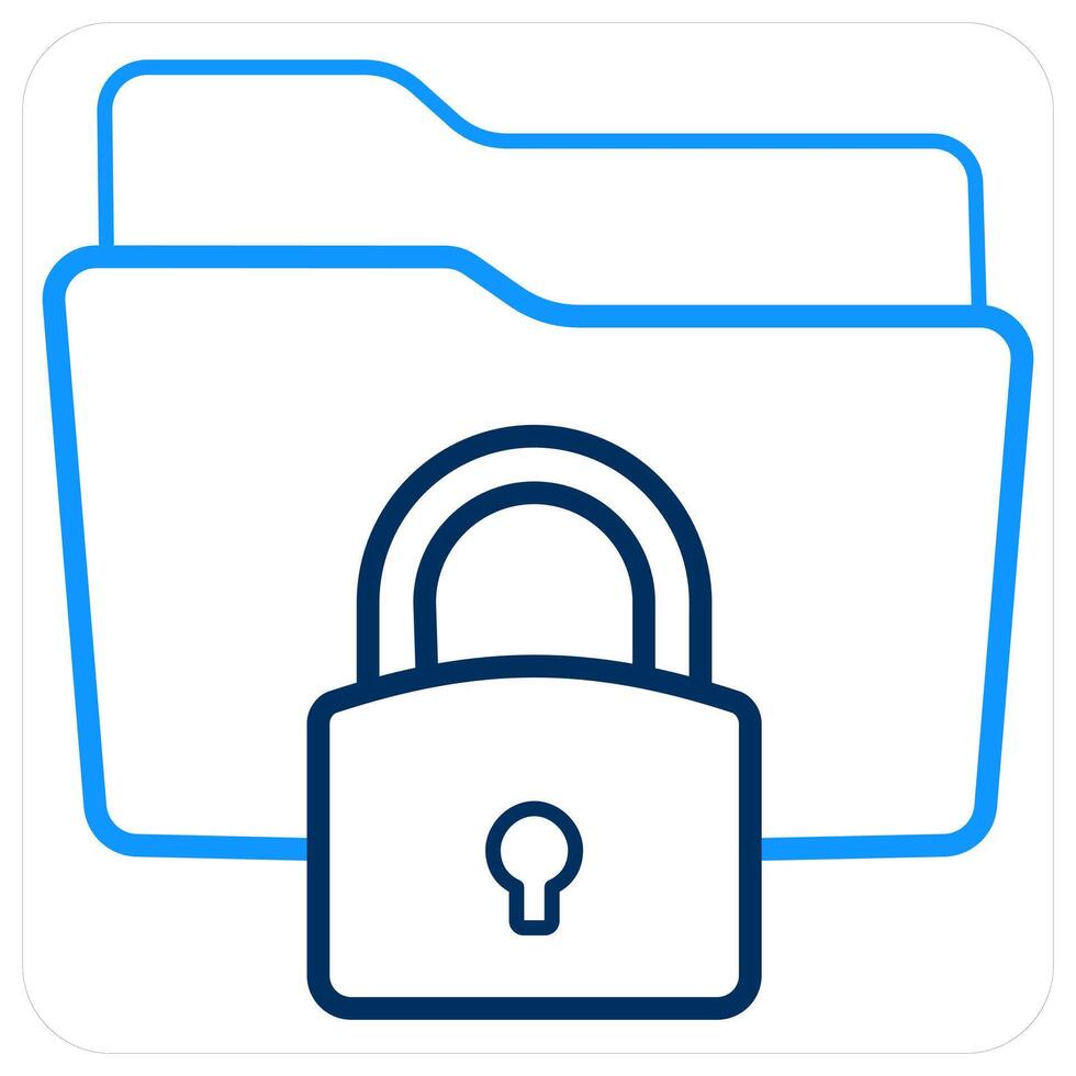 Secured Folder and Folder icon concept 52640380 Vector Art at Vecteezy Secured Folder and Folder icon concept 52640380 Vector Art at Vecteezy