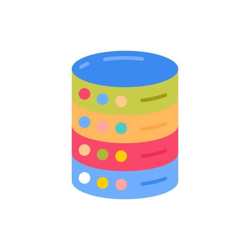 Sql Flat Icons Illustration 52642087 Vector Art At Vecteezy