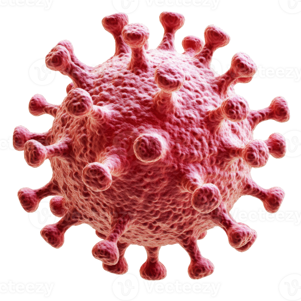 Virus Structure Visualization Under Microscope 52705966 Png