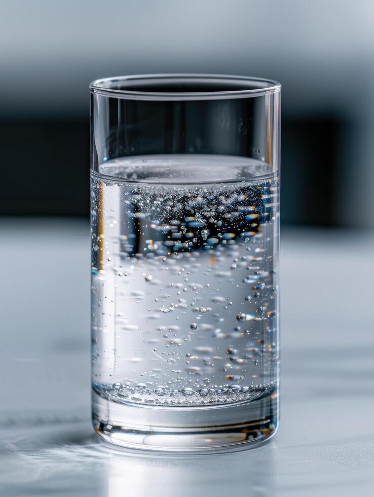 Sparkling water glass with bubbles 52720737 Stock Photo at Vecteezy