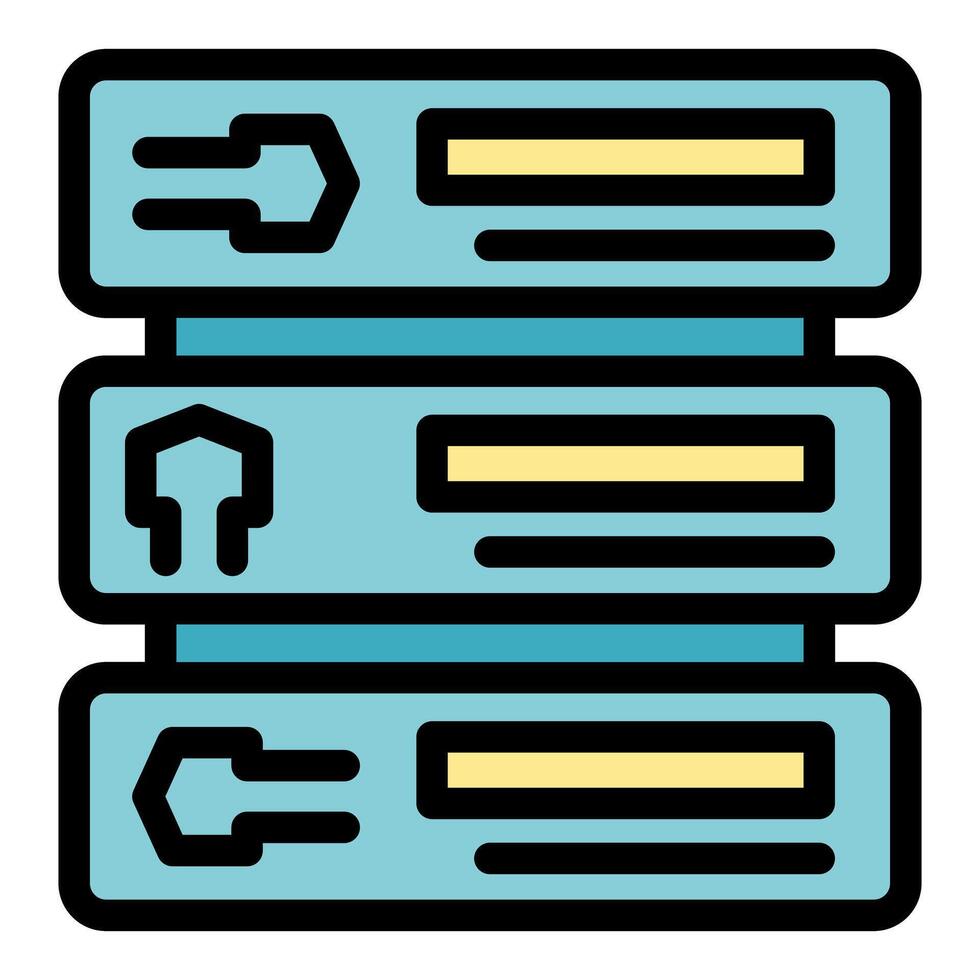 Server Room Hosting Big Data Storing Digital Information 52731183 Vector Art At Vecteezy