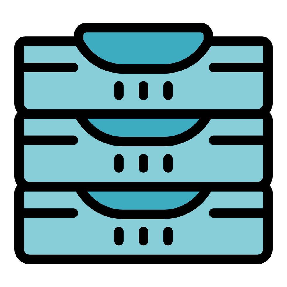 Server Room Data Center Storage Providing Cloud Computing Services