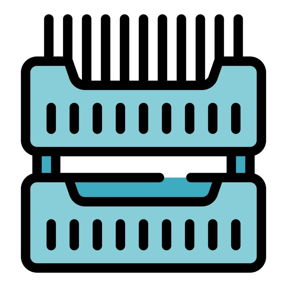 Ram memory modules for computer showing data transfer 52731213 Vector ...