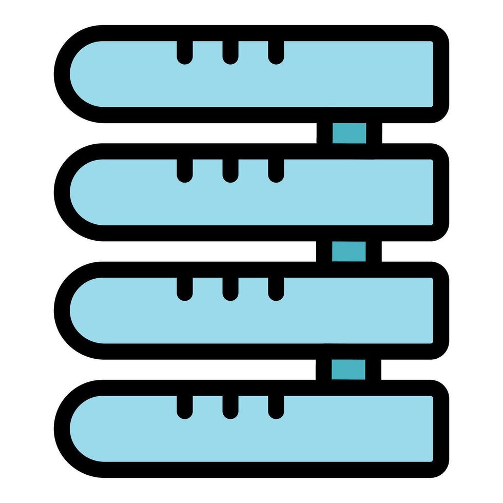 Data Center Server Rack Icon Showing Network Connection 52731976 Vector Art At Vecteezy