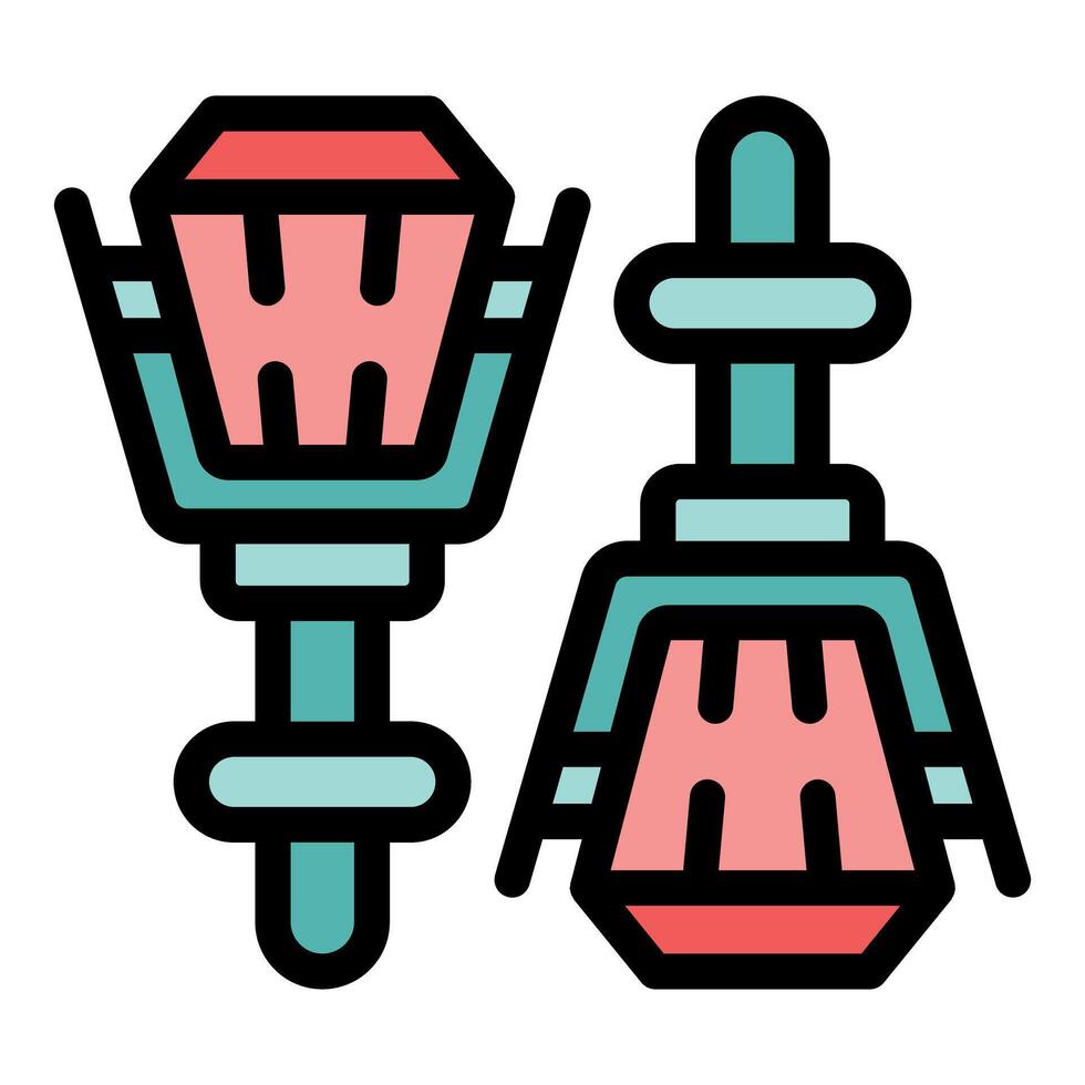 Futuristic Mining Tools With Handles And Claws For Resource Extraction 52732793 Vector Art At