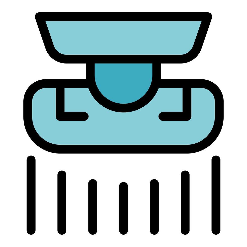 3d Printer Creating An Object Layer By Layer Fused Deposition Modeling 52733425 Vector Art At 4623