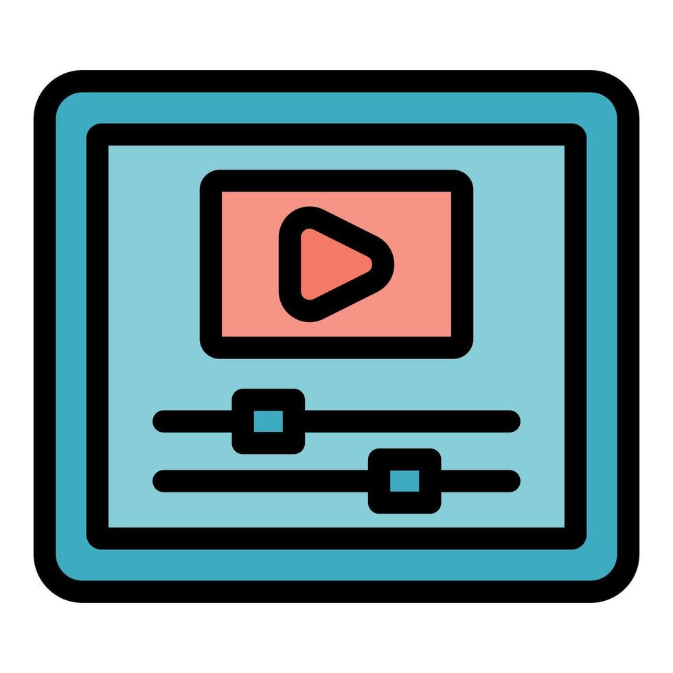 player interface showing play button and volume control 52733732 Vector ...