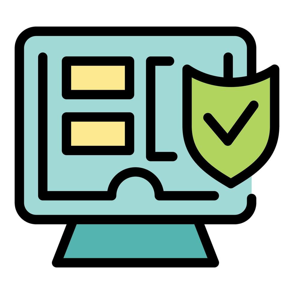 Secure computer system with checked shield ensuring data protection ...