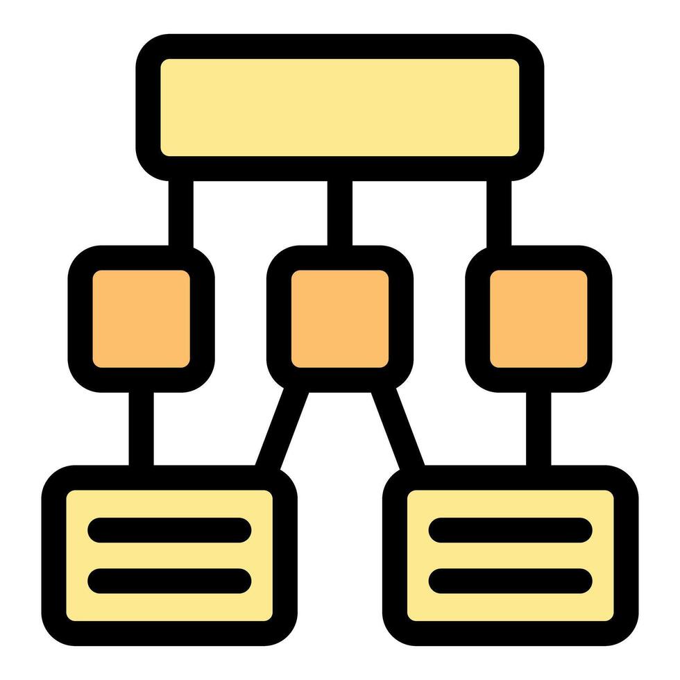 Algorithm Flowchart Connecting Data Blocks And Representing Complex Process 52735876 Vector Art