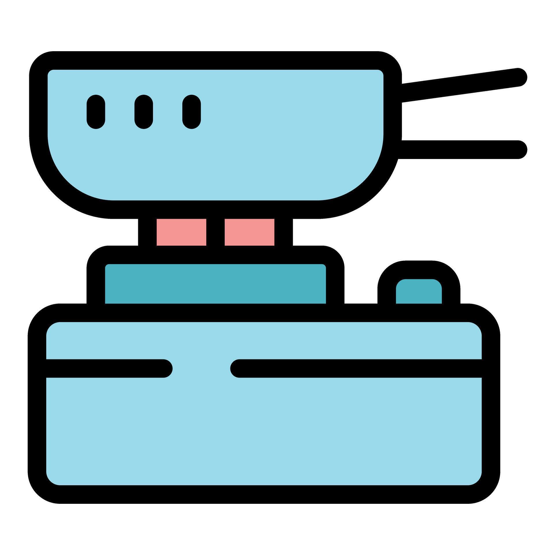 Radar Emitting Signals Mounted On A Platform Detecting And Tracking Objects 52736521 Vector Art