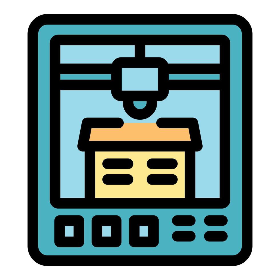3d printer creating object controlled by software interface 52737912 ...