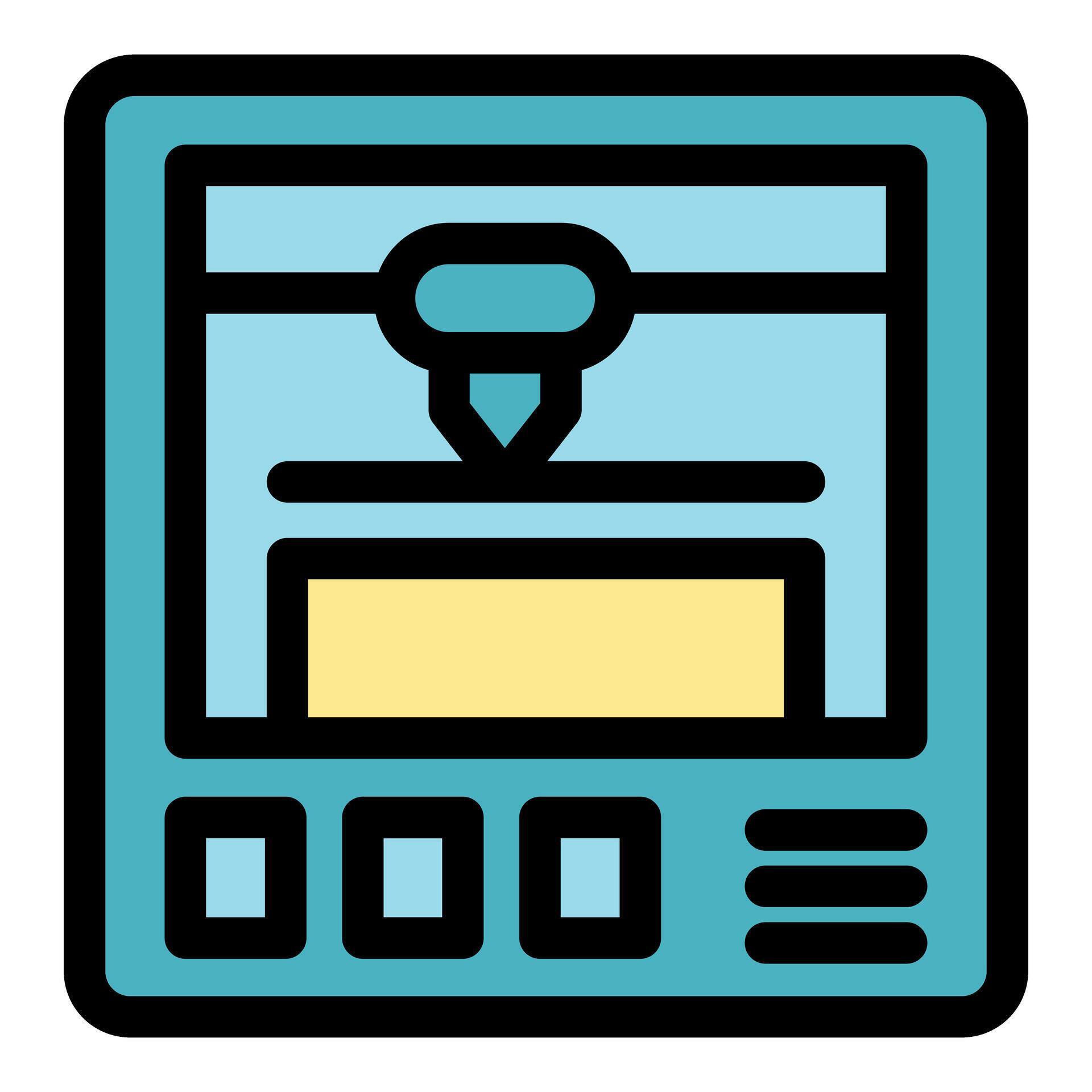 3d Printer Creating An Object Layer By Layer Using Fused Deposition Modeling Fdm Technology