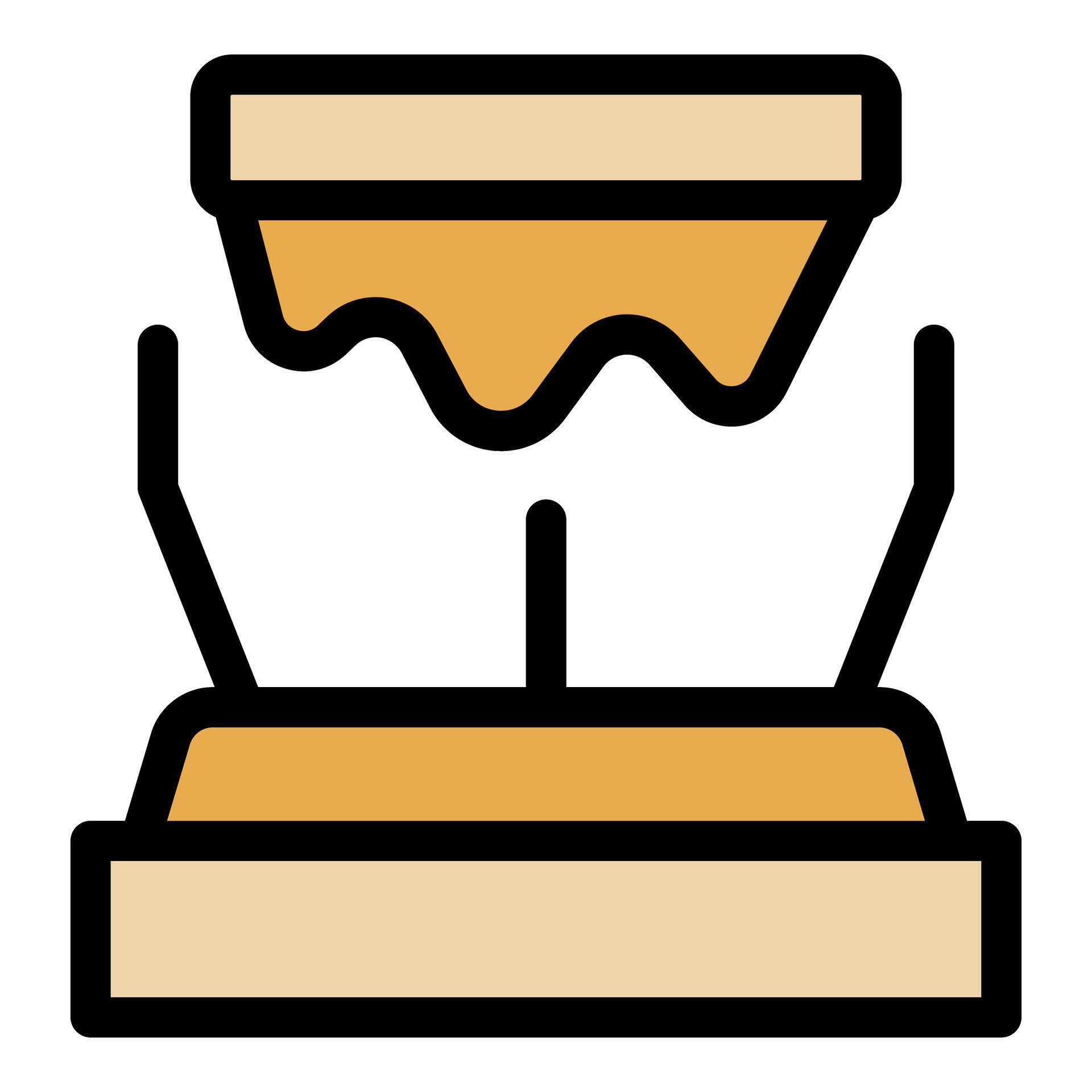 3d Printer Building An Object Layer By Layer With Melted Plastic