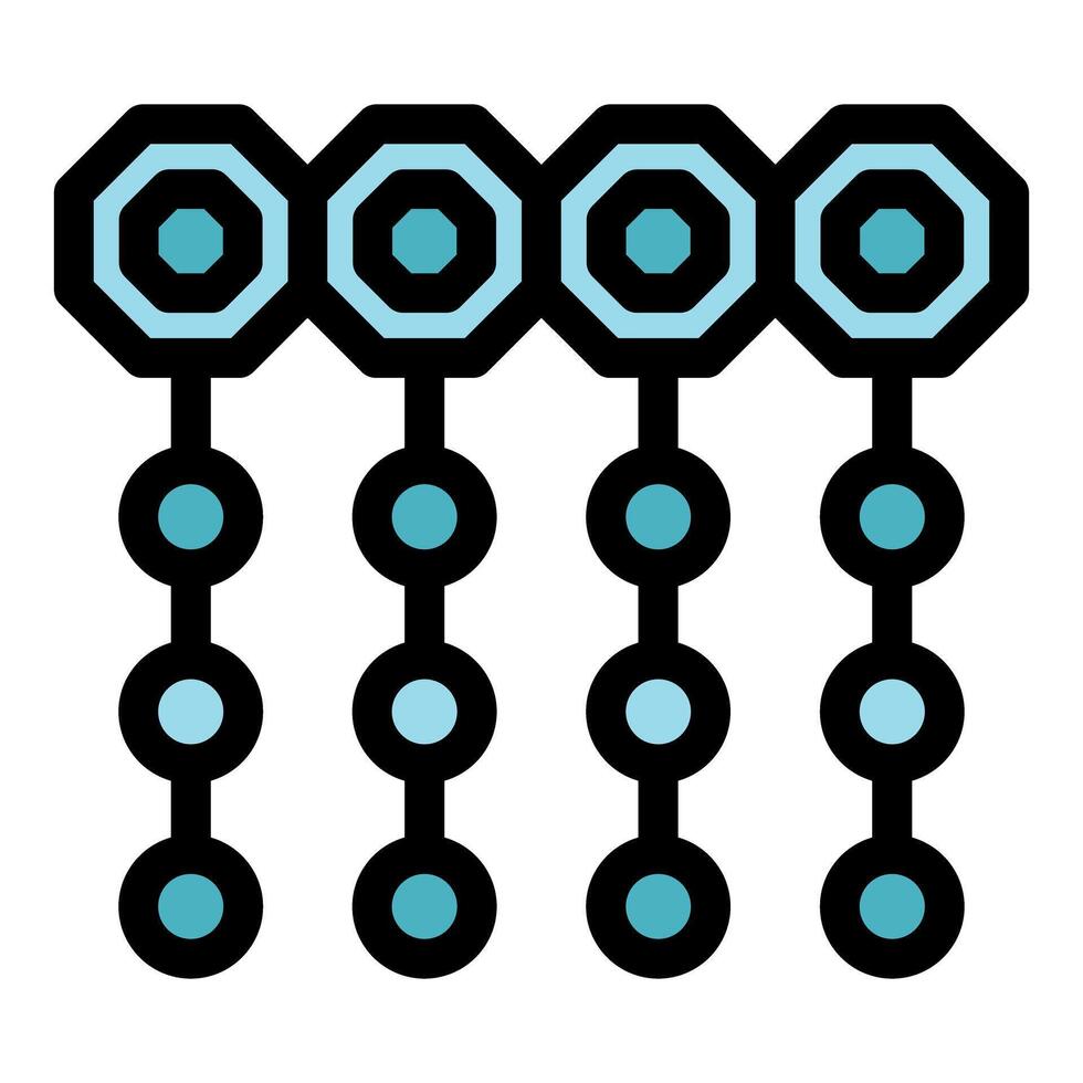 Blockchain technology connecting hexagonal blocks with circular nodes ... Blockchain technology connecting hexagonal blocks with circular nodes ...