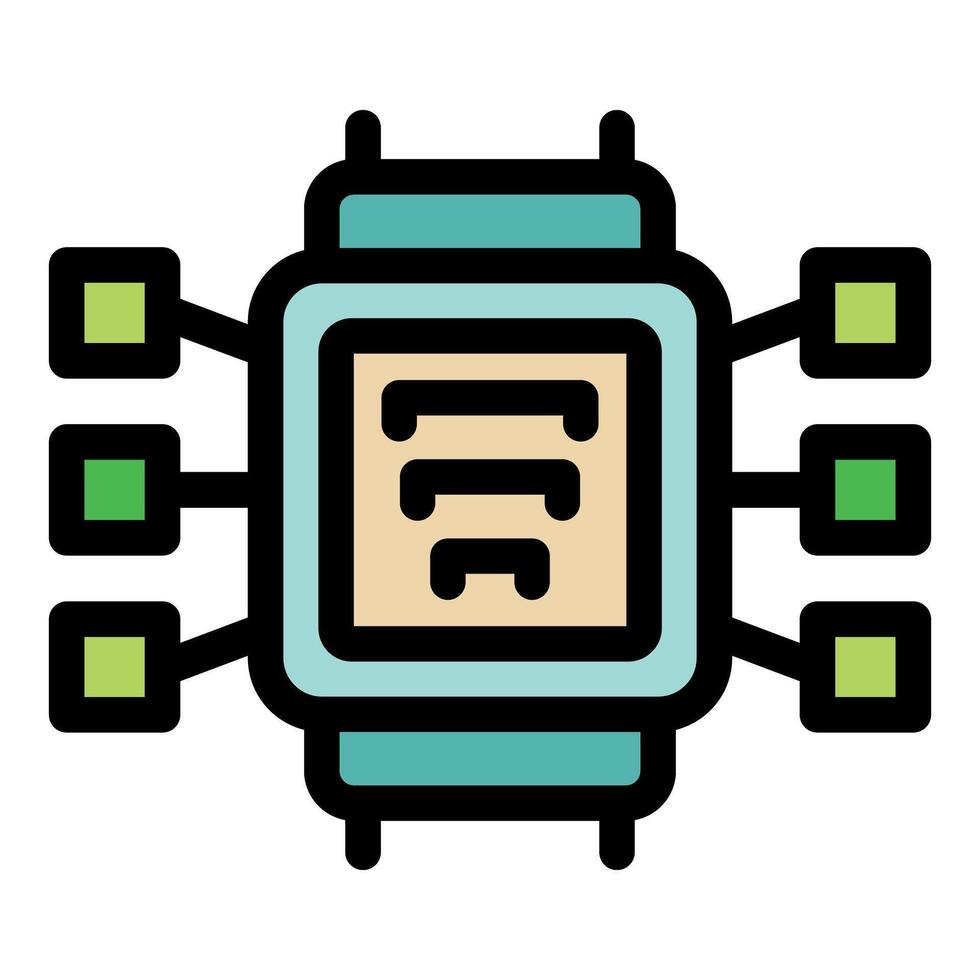 Data Processing Unit Managing Connections With Multiple Devices 52738564 Vector Art At Vecteezy