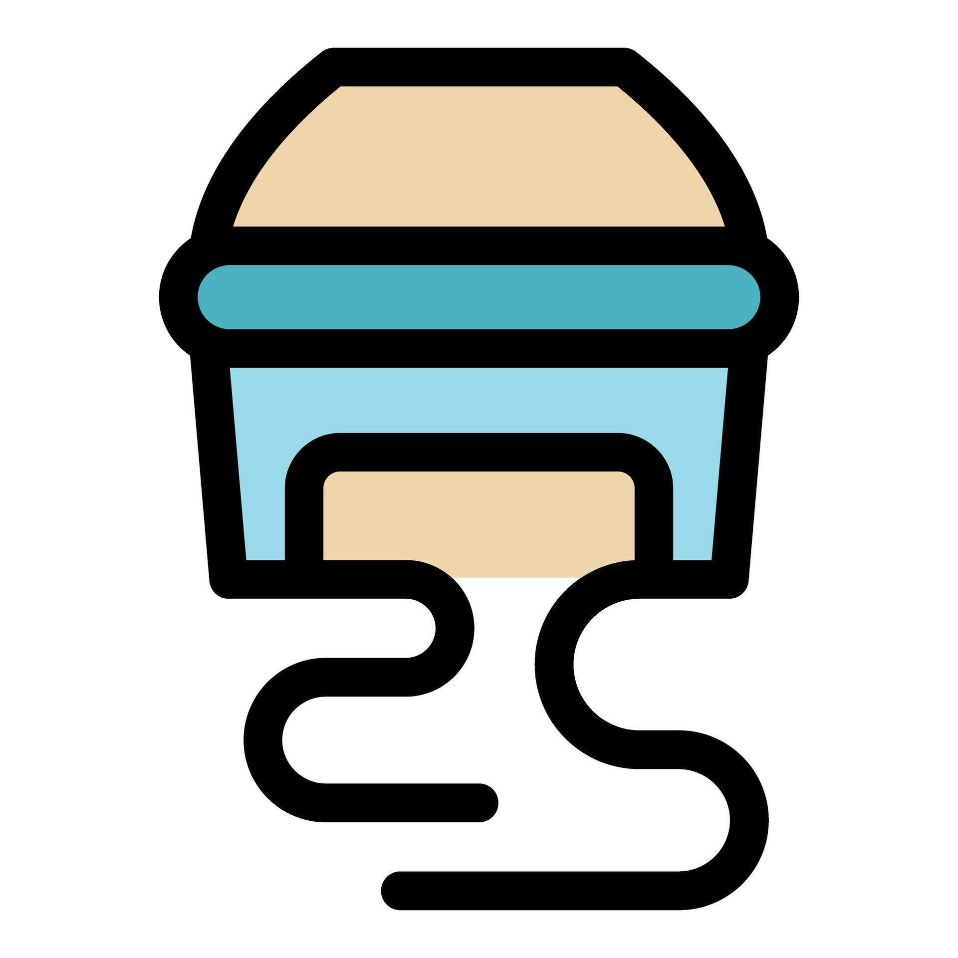 3d Printing Machine Extruding Filament Creating Object Layer By Layer 52739162 Vector Art At