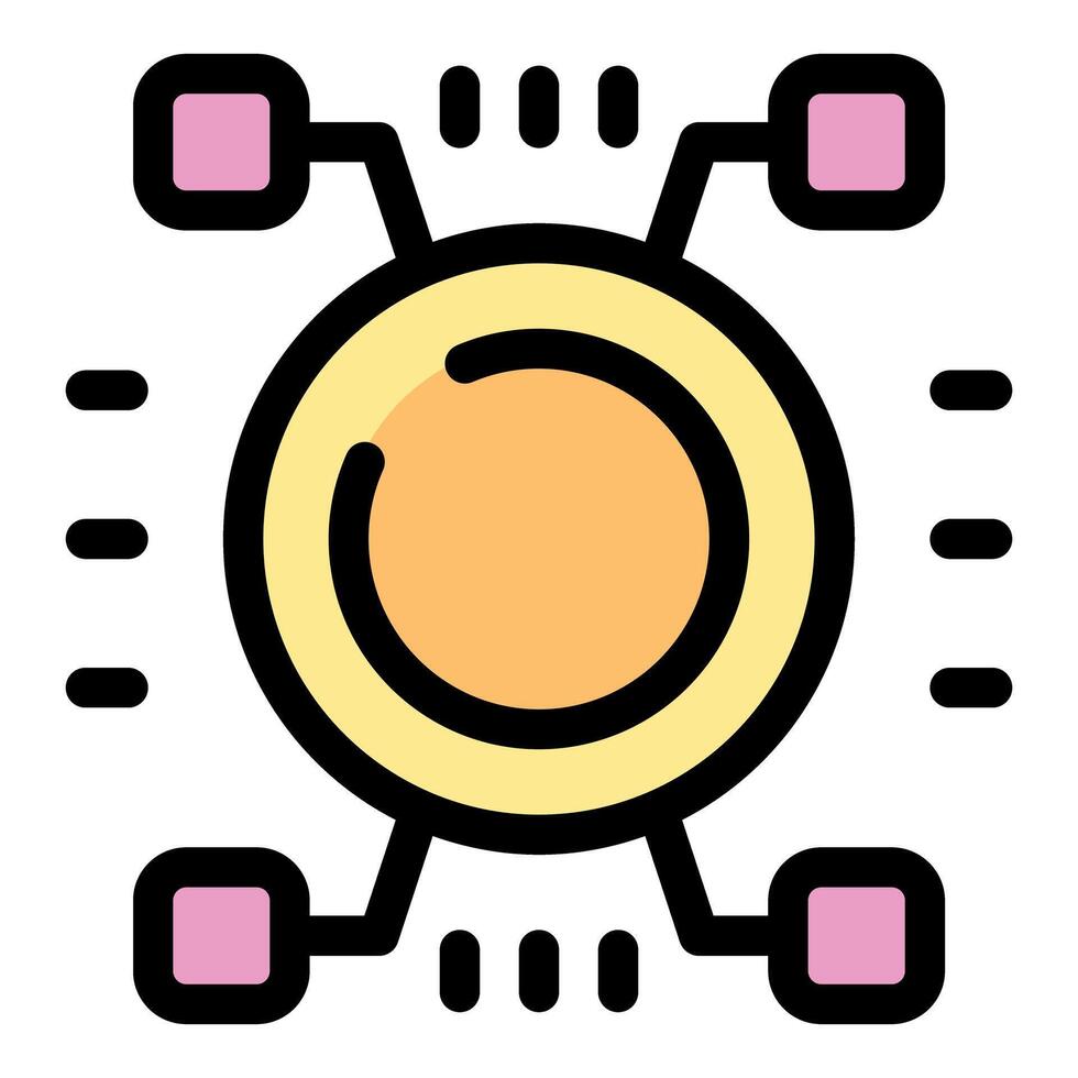 Digital Hub Connecting Multiple Devices With Data Flowing Smoothly