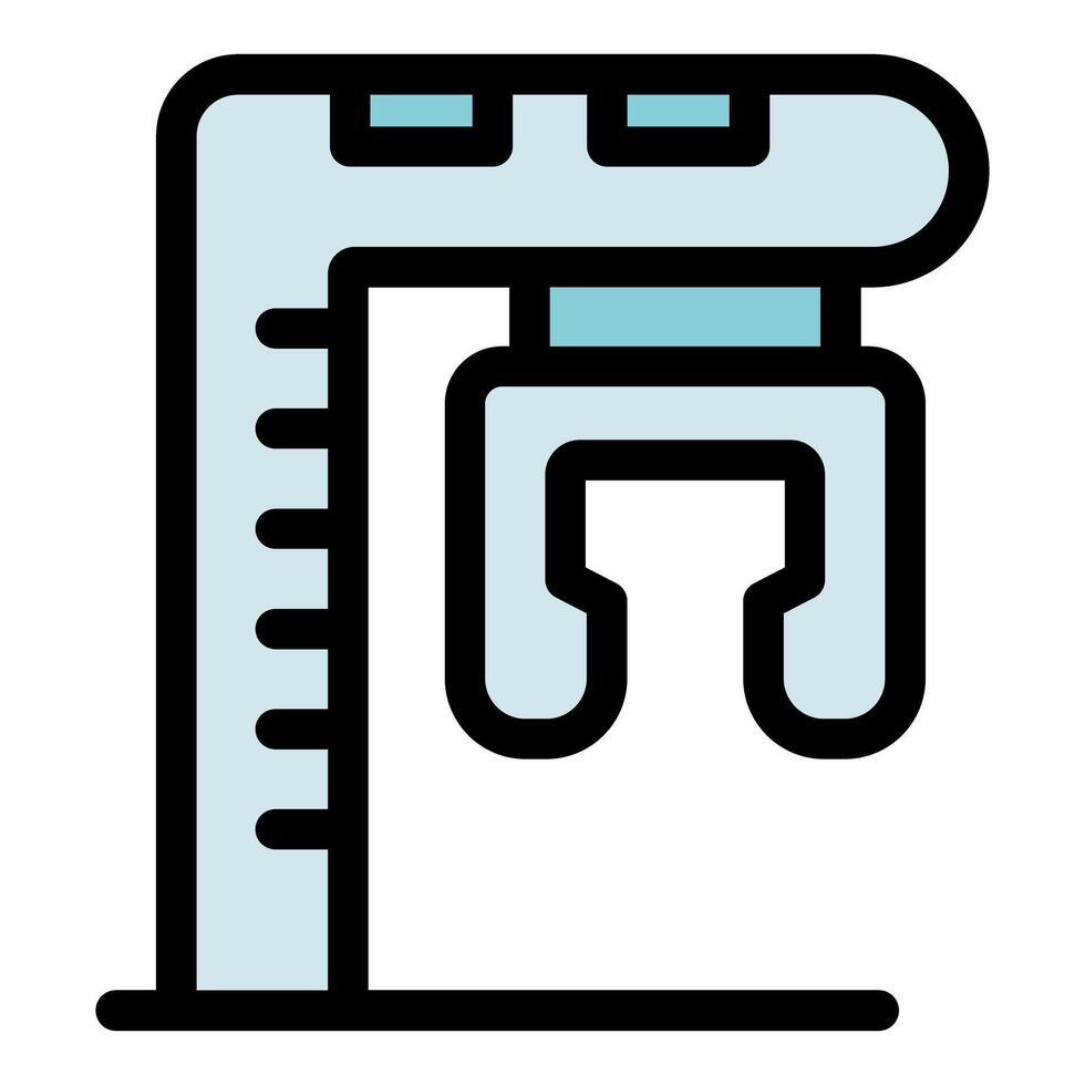 Height measuring device with digital display and sliding mechanism for ...