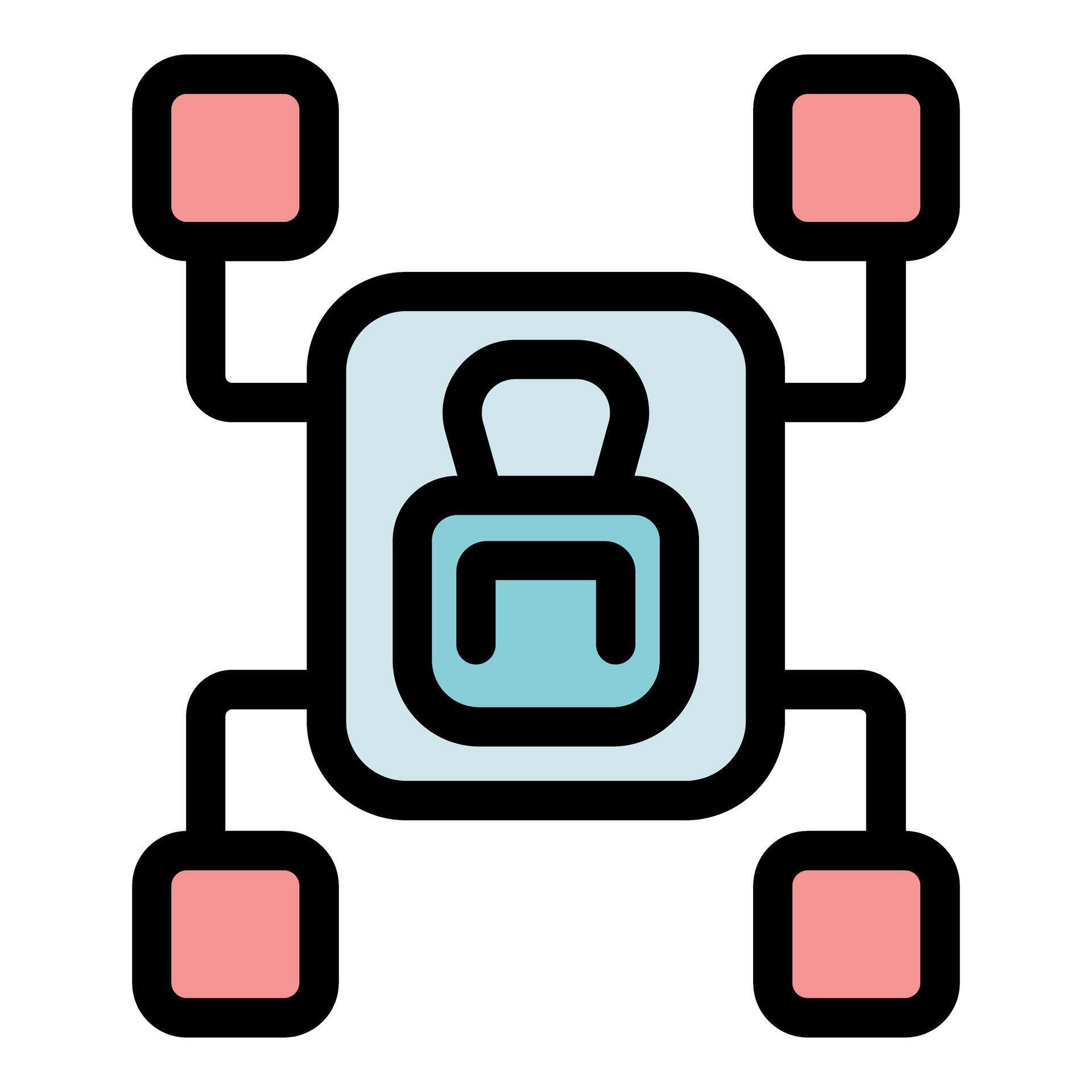 Decentralized Network Security System Protecting Data With Blockchain