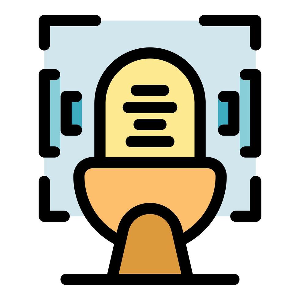 Voice Recognition Software Detecting And Recording Microphone Audio Input 52740494 Vector Art At