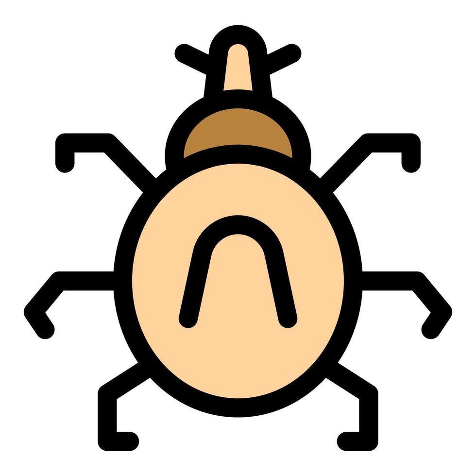 Bug Infecting Computer System Representing Cyber Security Threat
