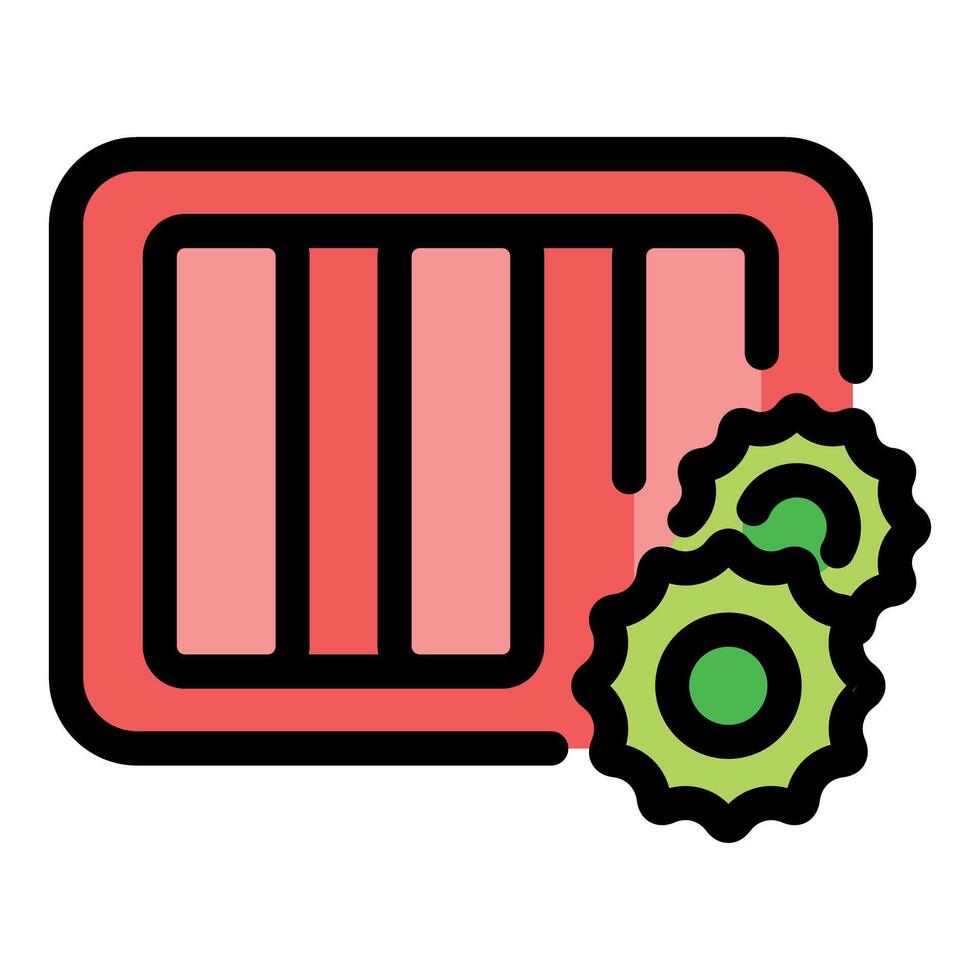 Server Rack Configuration And Maintenance With Gears Rotating