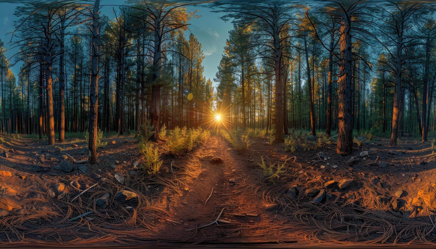 Sunbeams Through a Pine Forest Path 52749486 Stock Photo at Vecteezy Sunbeams Through a Pine Forest Path 52749486 Stock Photo at Vecteezy