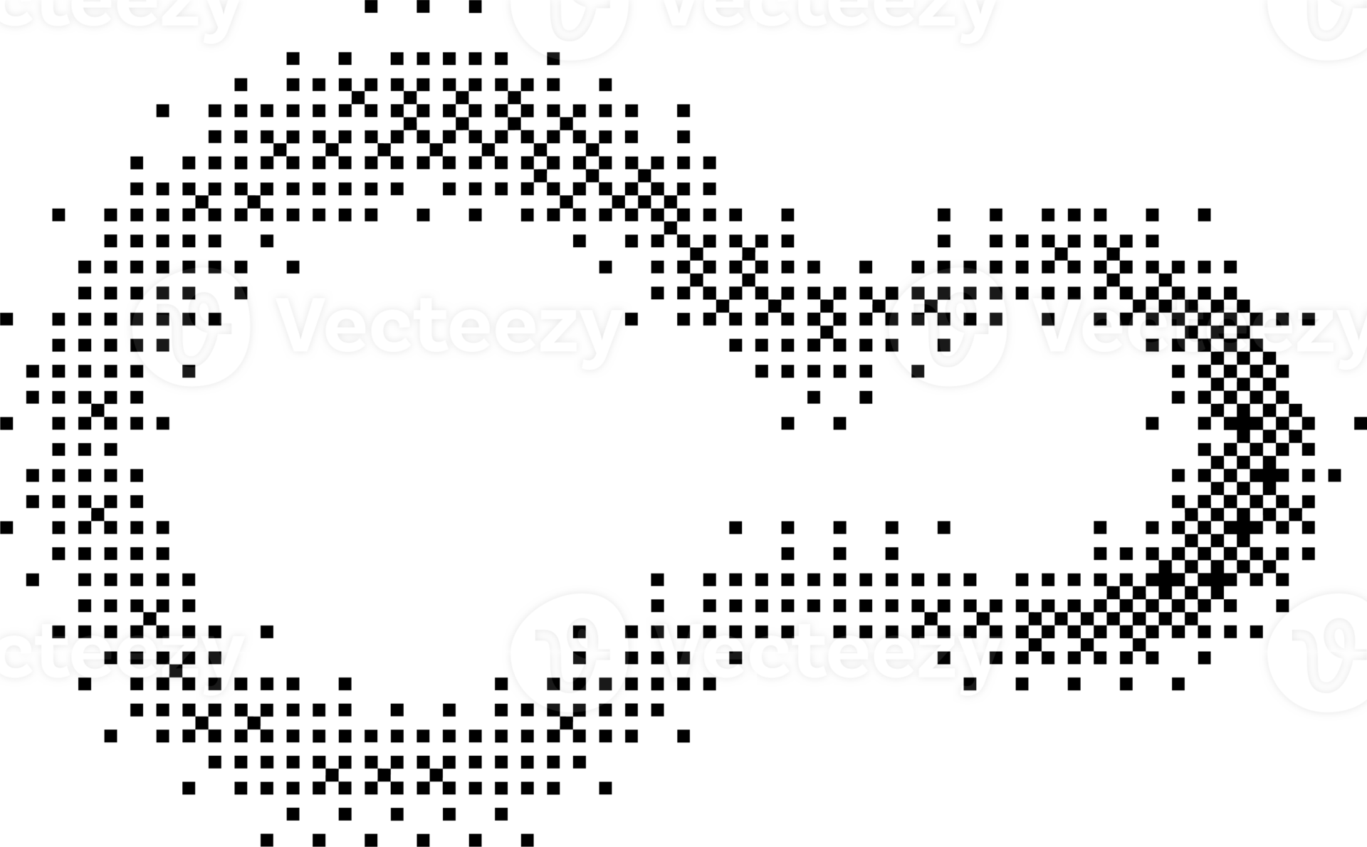 Bitmap pattern background organic shape. Y2K gradient retro element ...