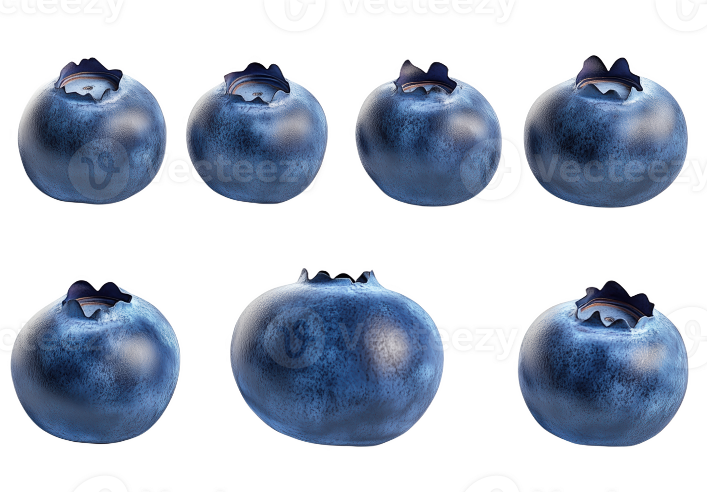 Delightful arrangement of vibrant blueberries reflecting artistic ...