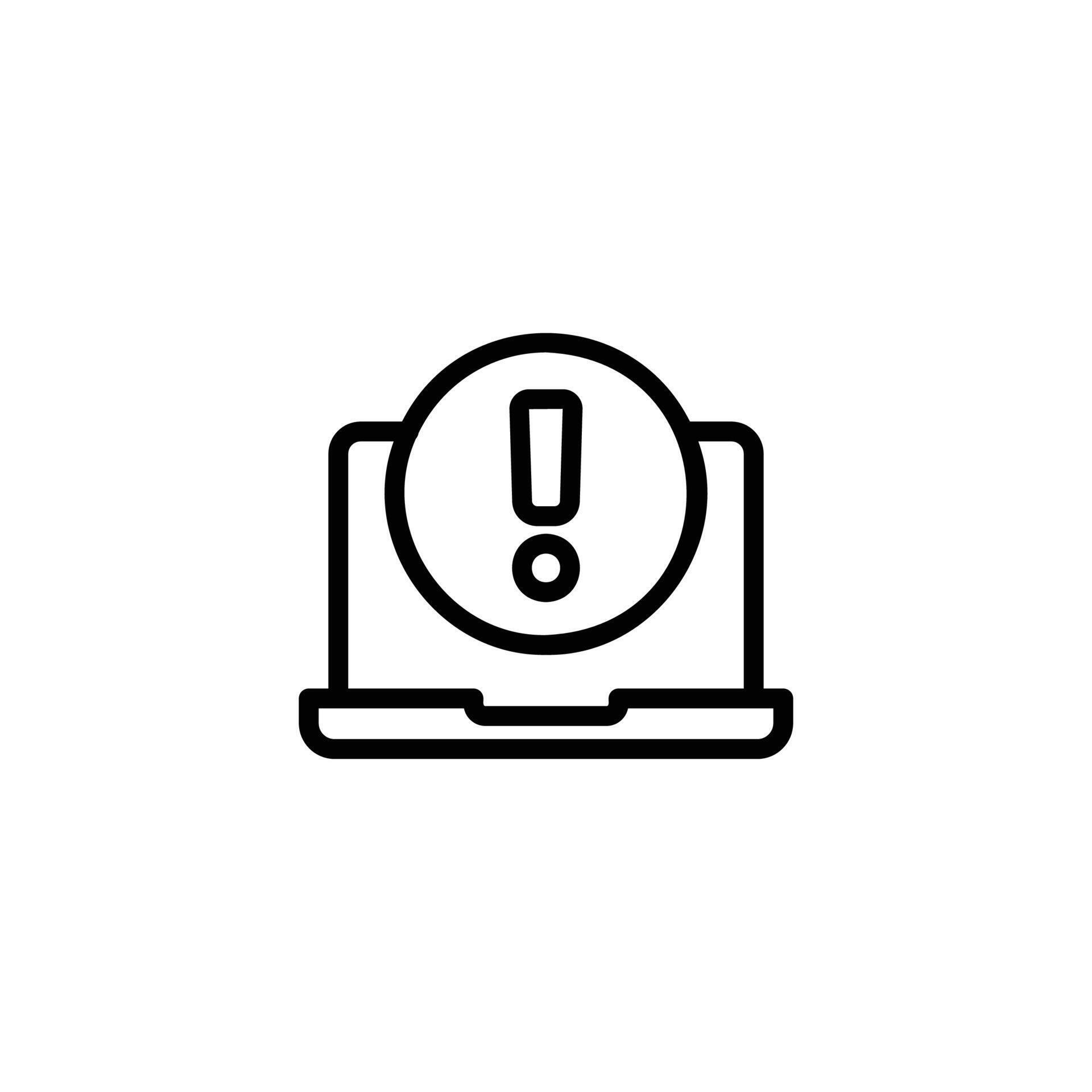 error icon or logo design isolated sign symbol illustration. error ...