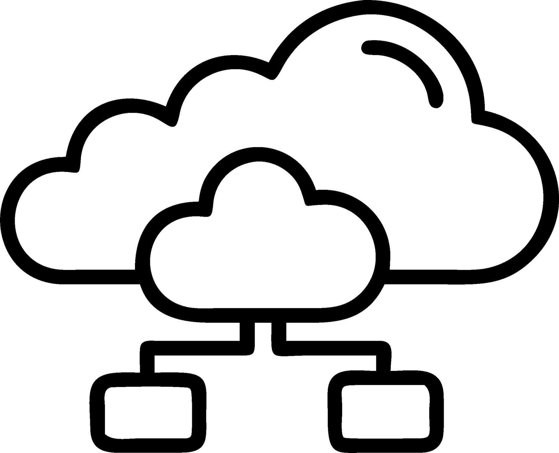 Cloud computing service models with SaaS PaaS and IaaS icons concept as ... Cloud computing service models with SaaS PaaS and IaaS icons concept as ...