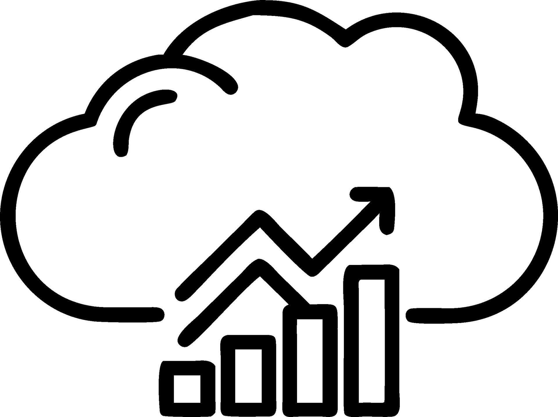 Cloud Driven Data Analytics Platform Launch Concept As Launch Of A